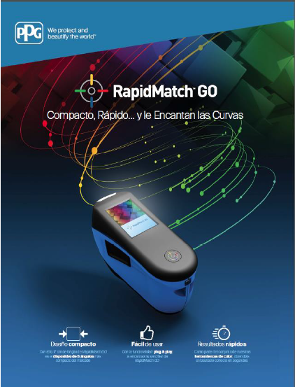 PPG presenta el nuevo RapidMatch™ GO - Autopinturas Jorma